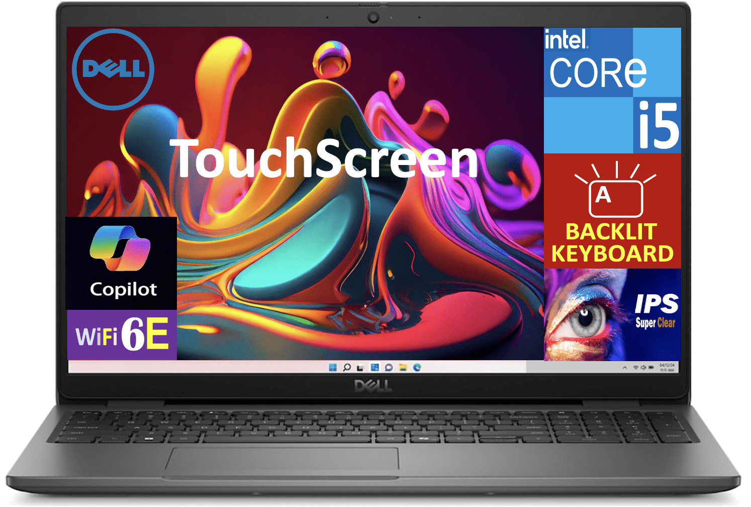 Dell Latitude 3550 Business Laptop 15.6in Touchscreen IPS FHD Display ...