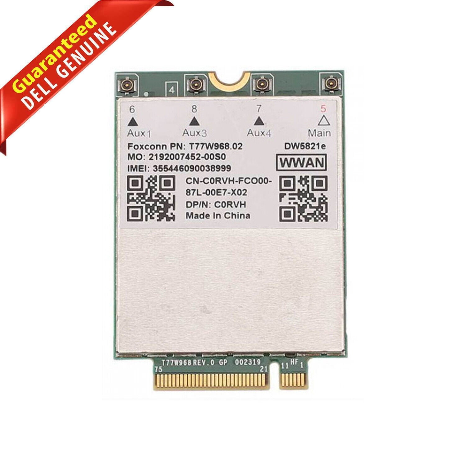 Dell Latitude 5420 5424 7424 Snapdragon X20 4G LTE Wireless Card ...