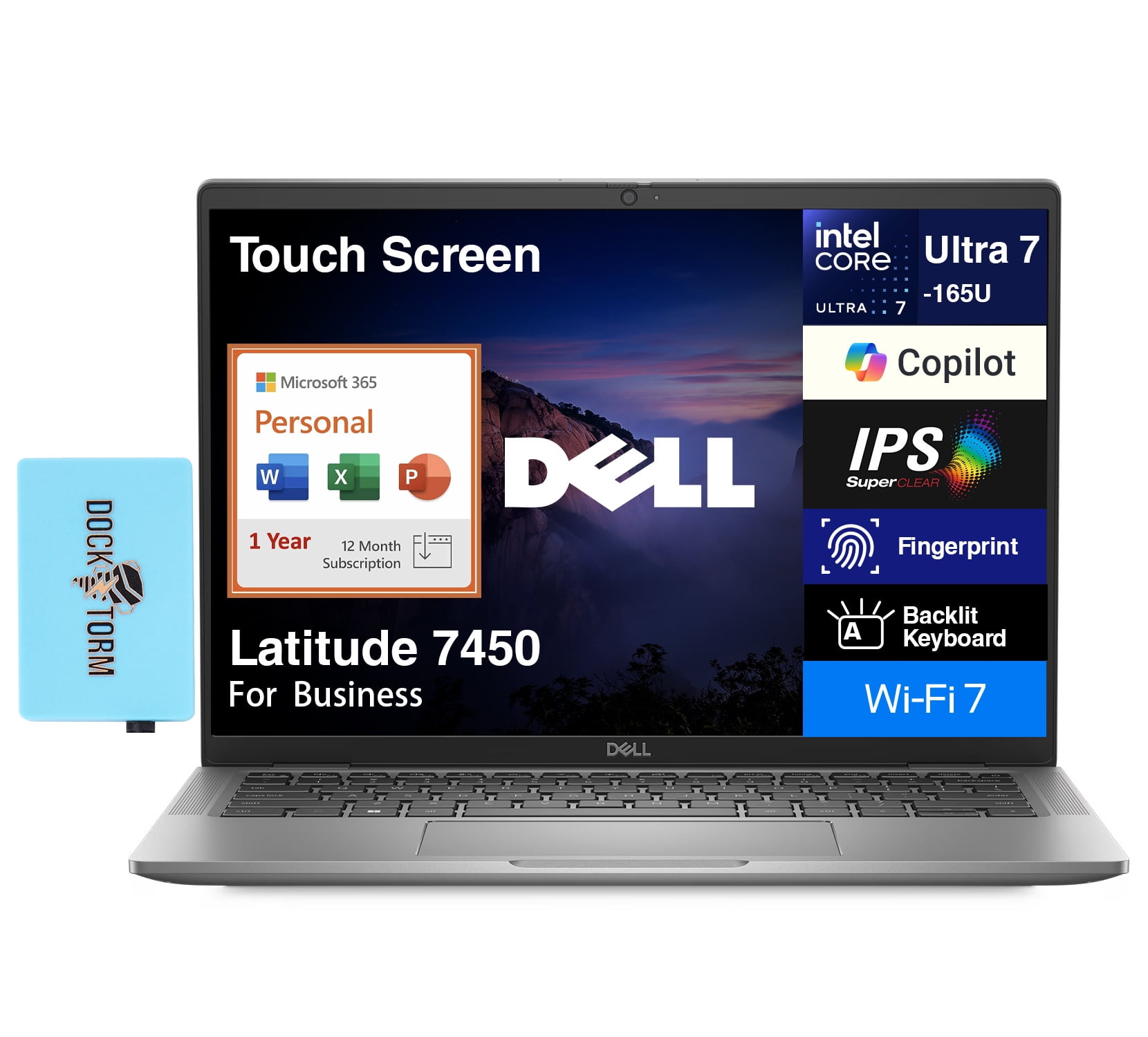 Dell Latitude 7450 Business Laptop 14.0in WUXGA (Intel Ultra 7 165U ...