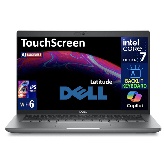 Dell Latitude AI Business Laptop 14.0in Touchscreen IPS FHD Display ...
