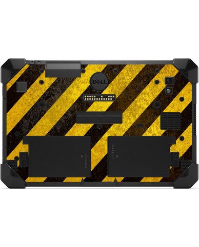 Dell Latitude RUGGED TABLET 7212 CAUTION STRIPES Laptop Skin - Walmart.com