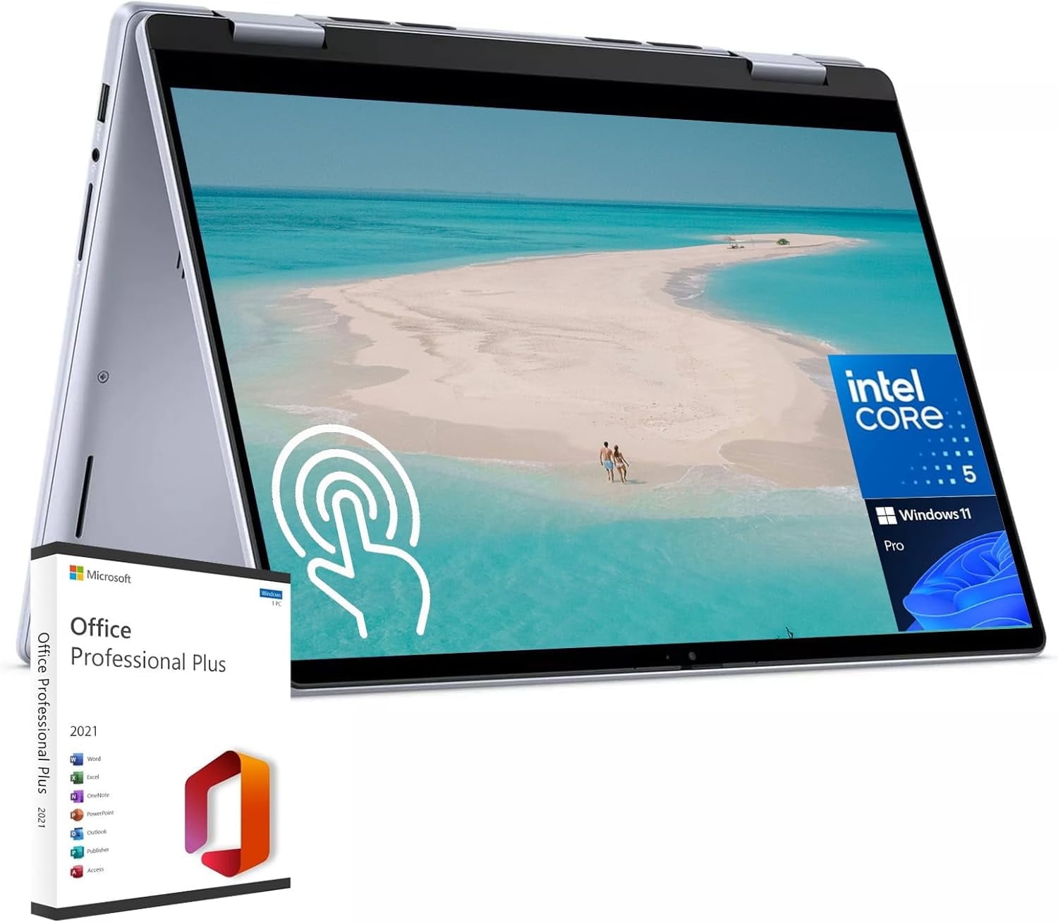 Dell Newest Inspiron 14" FHD+ 2-in-1 Touchscreen Business Laptop, Intel ...