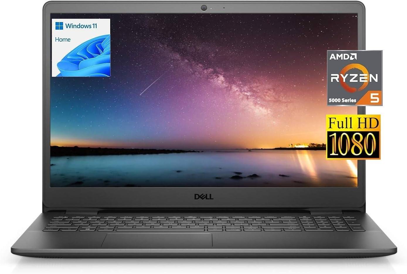 Dell Newest Inspiron 15 Business Laptop, 15.6" Full HD LED, AMD Ryzen 5 ...