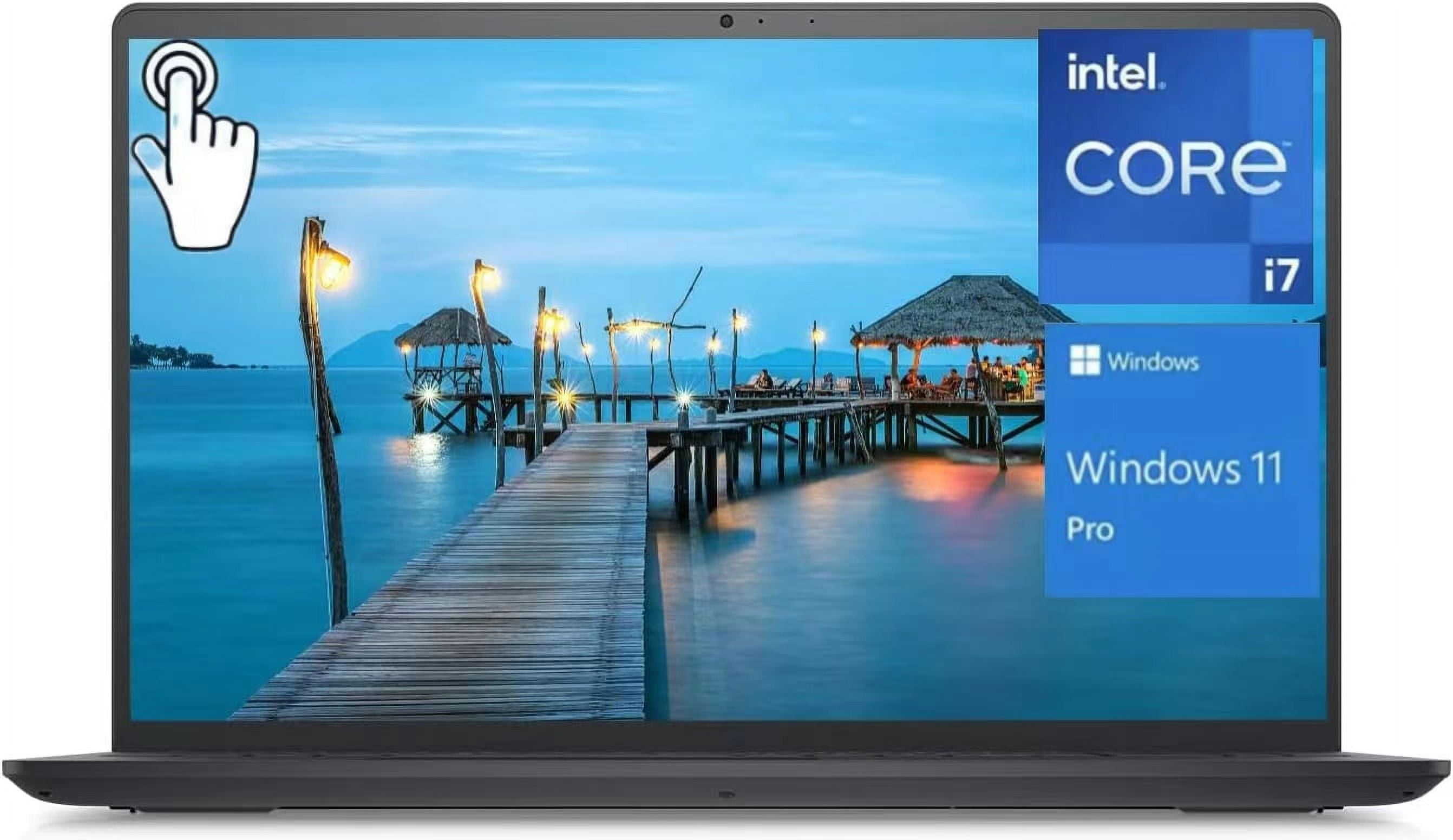 Dell Newest Inspiron 15 Laptop,15.6" FHD Touchscreen, Intel Core i7 ...