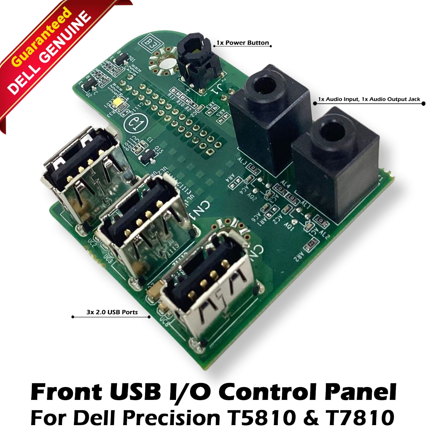 Dell OEM Precision Workstation Tower 7810 Desktop Front USB Circuit ...