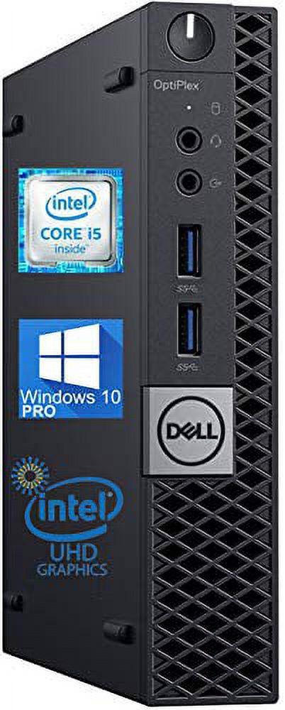 Pre-Owned Dell OptiPlex 3040 Micro Desktop Computer, Intel Core i5-6500 ...