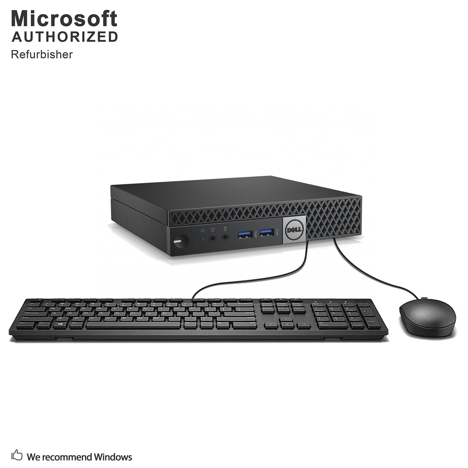 Pre-Owned Dell OptiPlex 3040 Micro, Intel Quad Core I5-6500T up to 3.1G ...