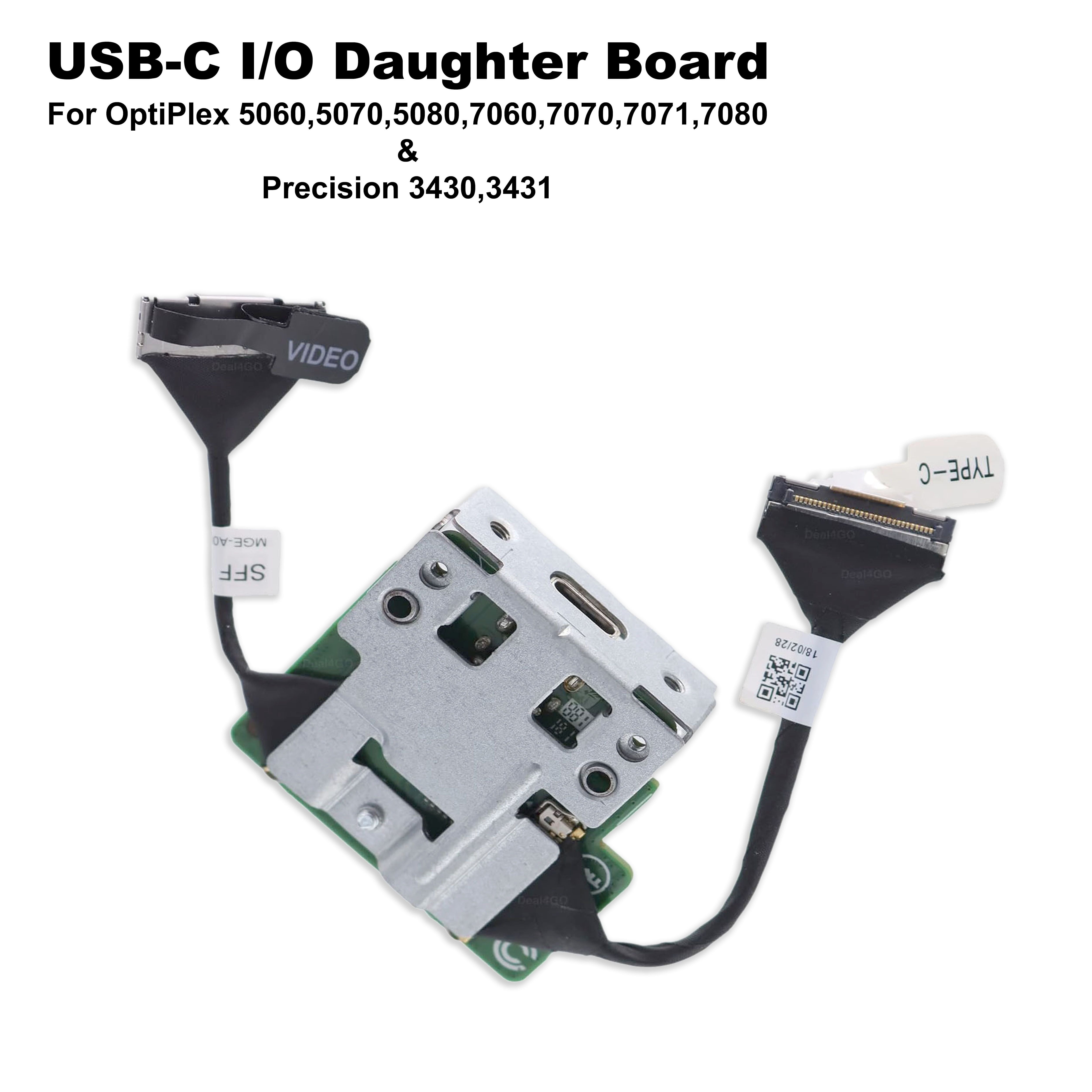 Dell OptiPlex 5060/5070/5080 USB‑C Daughterboard w/ Cable - GH0F9 - Walmart.com