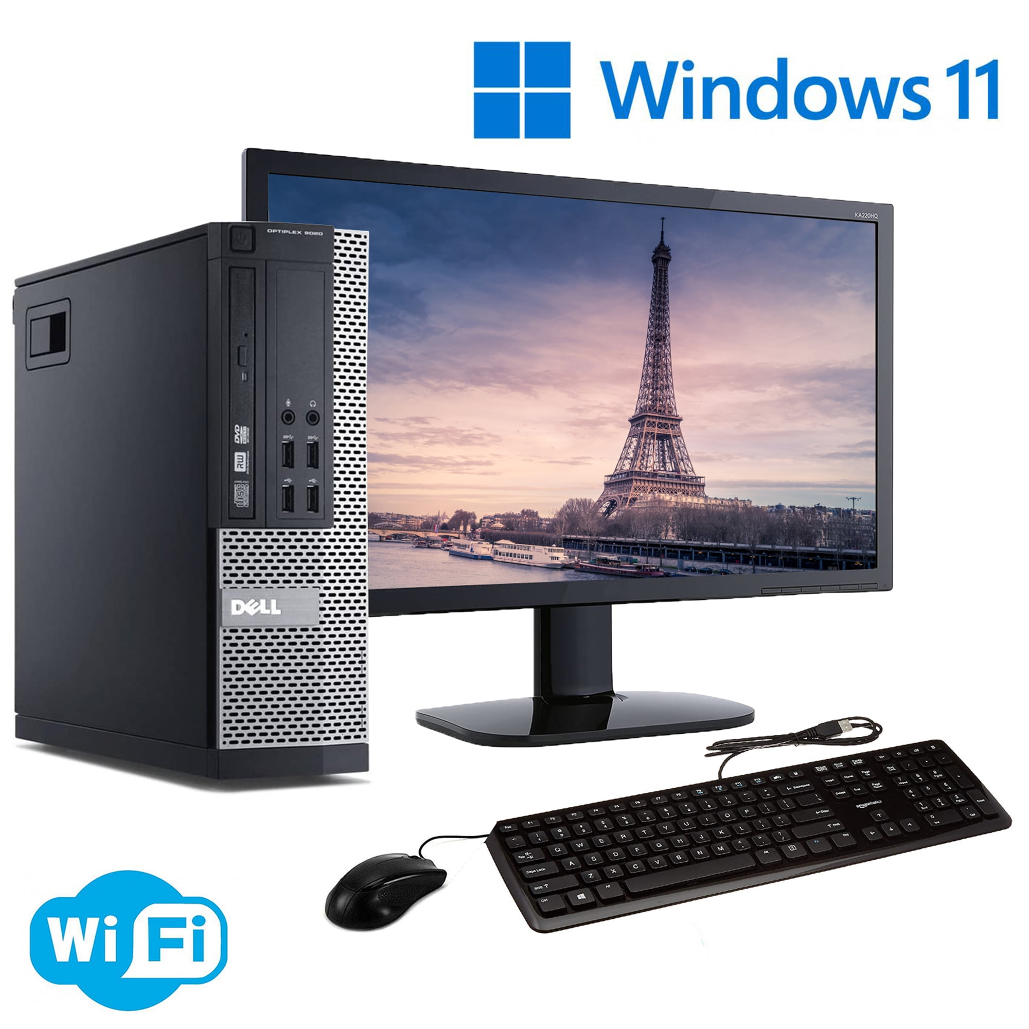 Pre-Owned Dell OptiPlex 7010 Windows 11 Professional Desktop Computer ...
