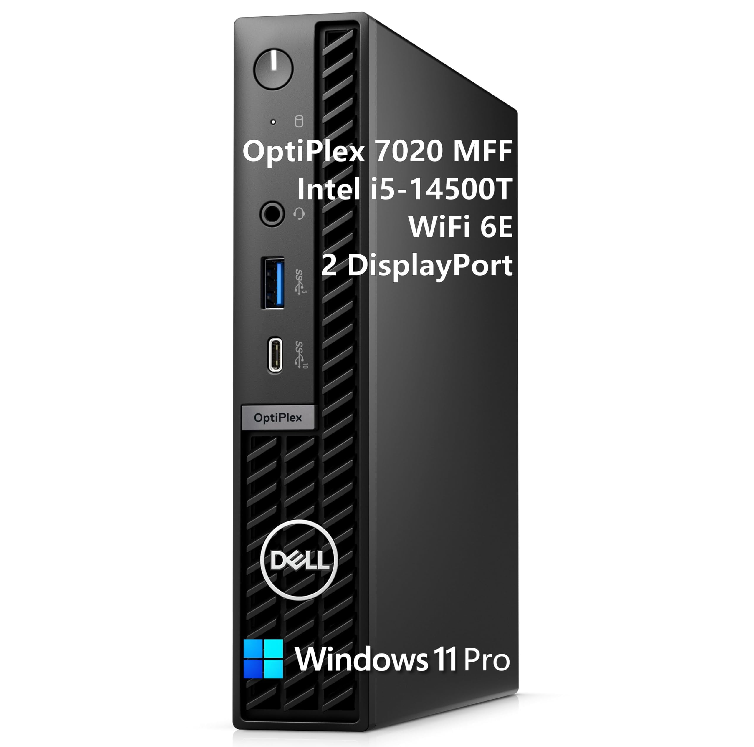 Dell OptiPlex 7020 MFF 7000 Mini Business Desktop Computer, 32GB DDR5 ...