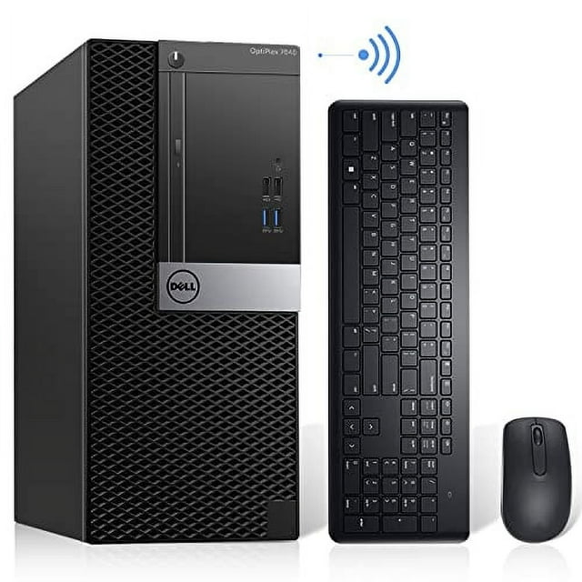 Dell OptiPlex 7040, Intel i7, 16GB DDR4, 2TB HDD + 512GB SSD, Windows10 Pro - Walmart.com