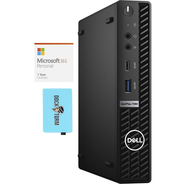 Dell OptiPlex 7080 XE Micro Home/Business Mini Desktop (Intel i5-10500T ...