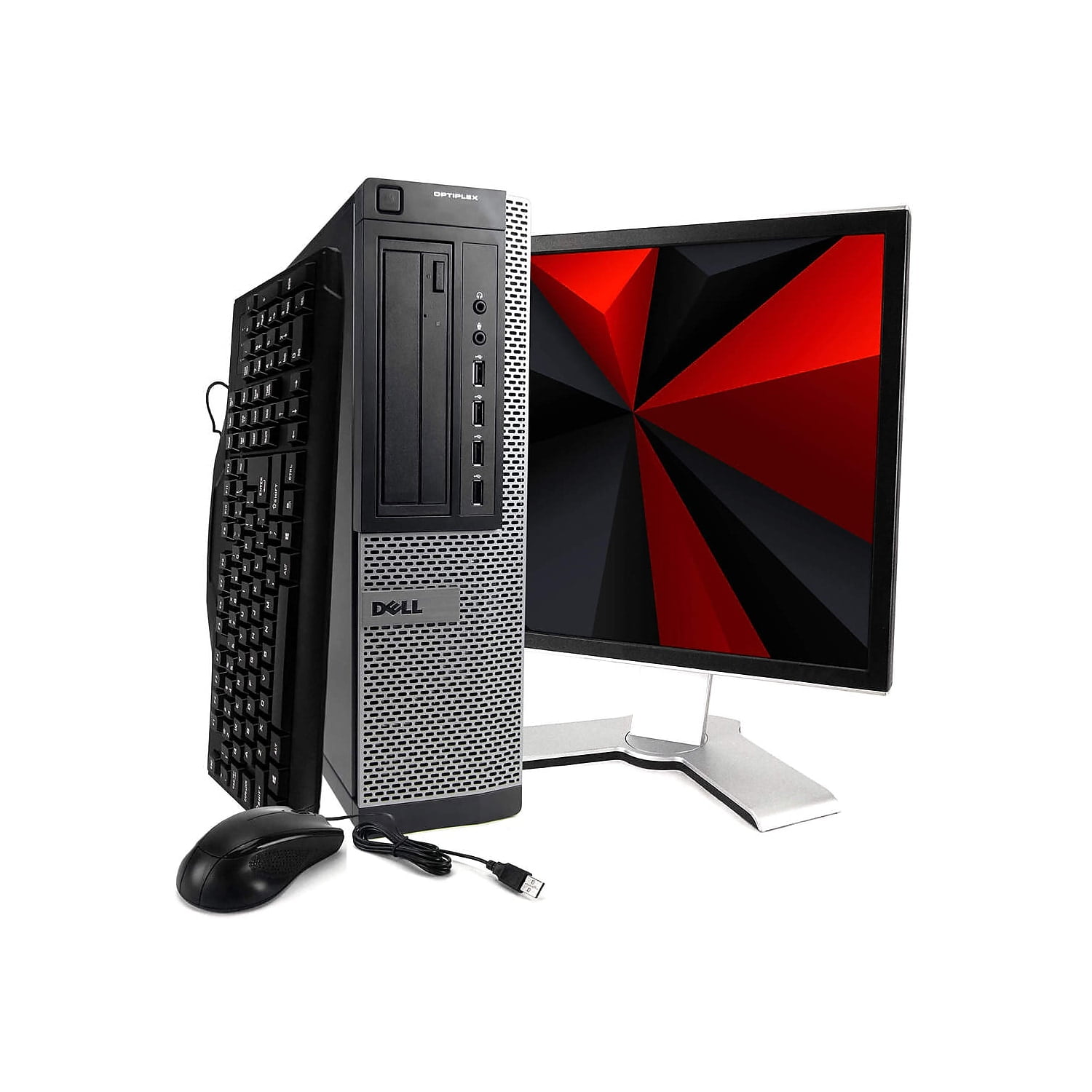 Dell OptiPlex 790 Desktop Computer with 20" Monitor Intel Core i5-2400 ...