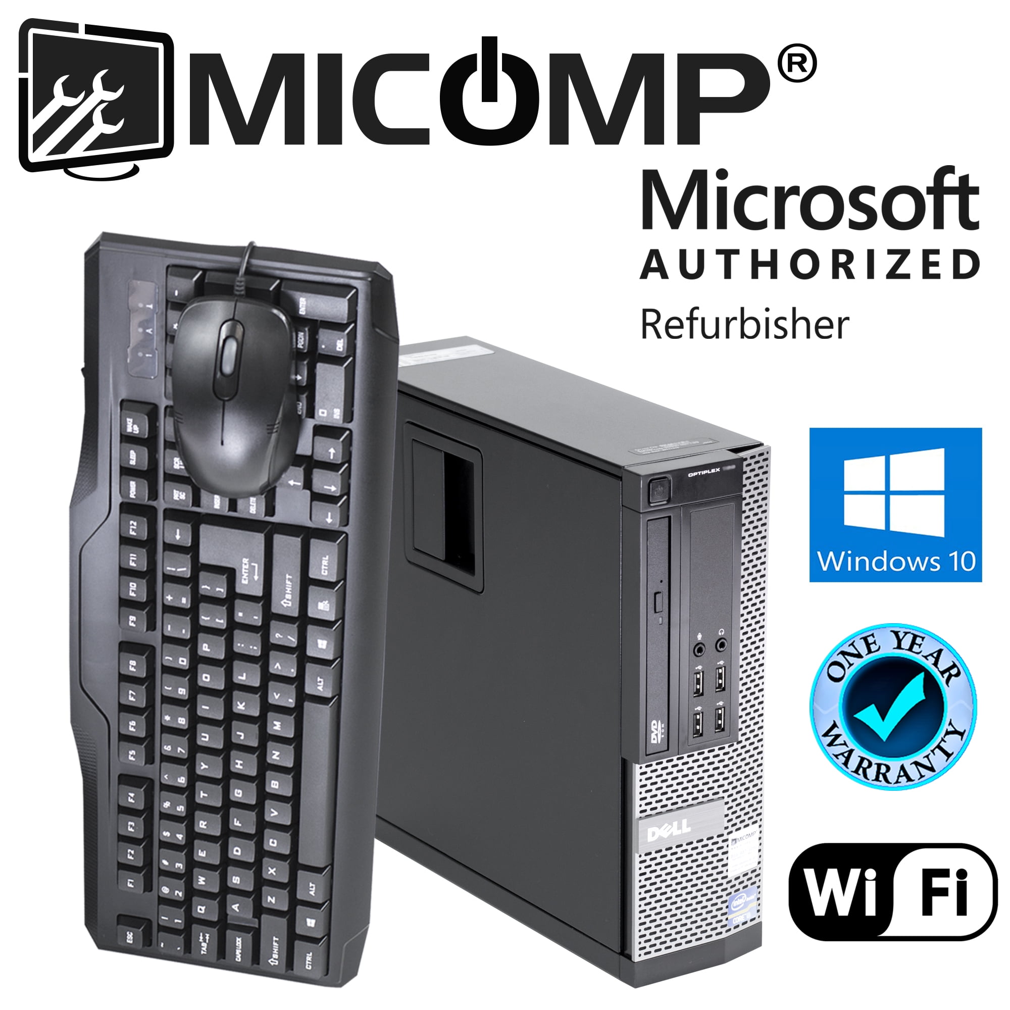 Dell OptiPlex 9010 Desktop Computer PC, 3.20 GHz Intel i5 Quad Core Gen ...