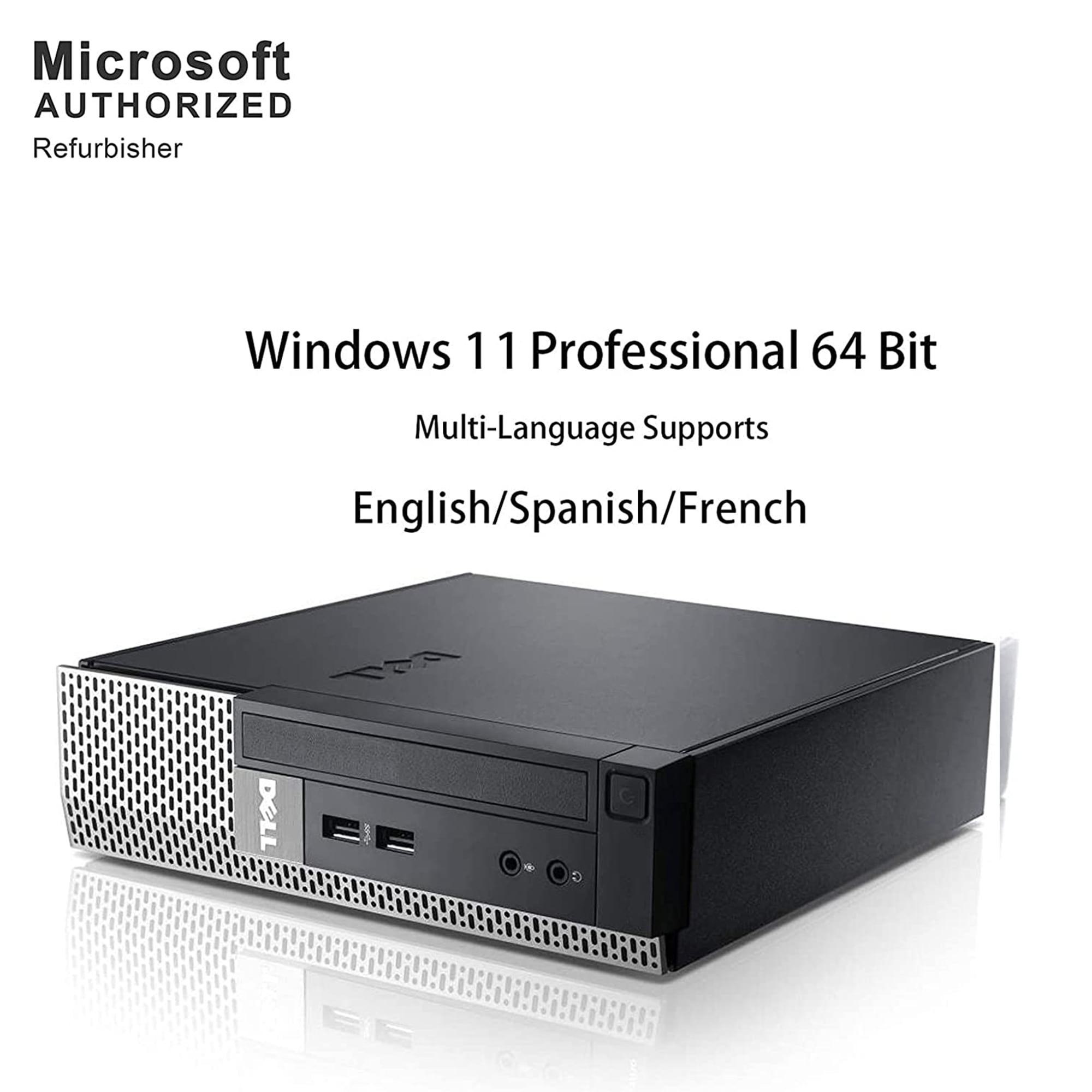 Pre-Owned Dell Optiplex 3010 Tower Computer PC, 3.20 GHz Intel i5 Quad Core Gen 3, 8GB DDR3 RAM ...