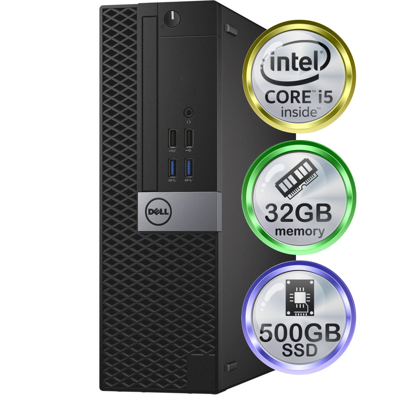 Dell Optiplex 3050 Tower Workstation | Quad Intel i5 Processor | 32GB ...