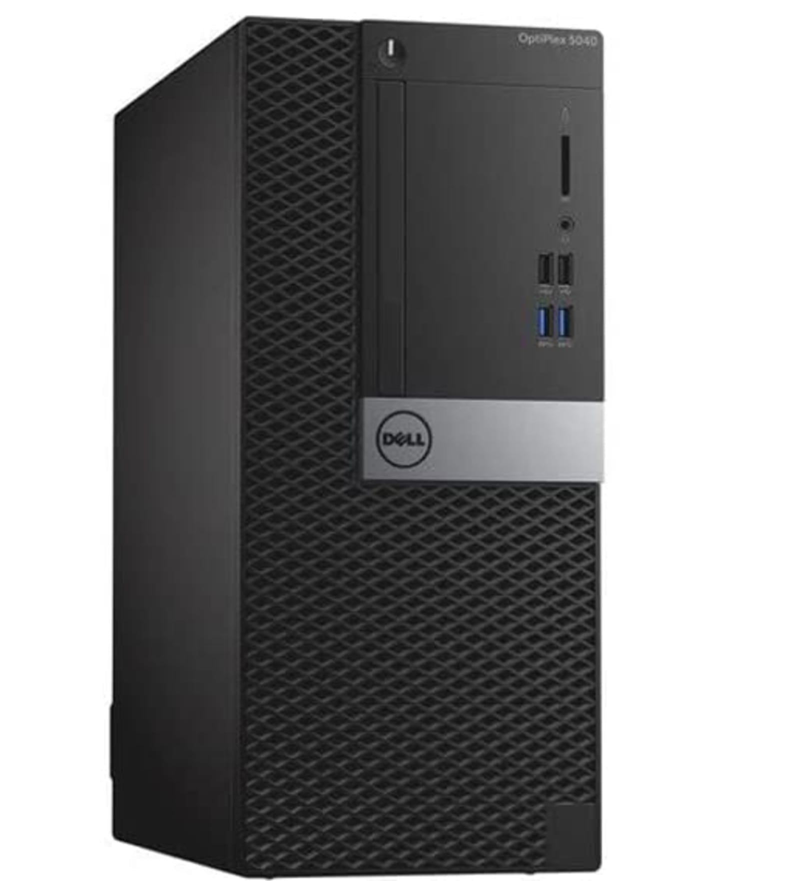 Dell Optiplex 5040 MT Desktop | Core i5 - 6500 - 256GB SSD + 1TB HDD Hard Drive - 16GB RAM | 4 ...