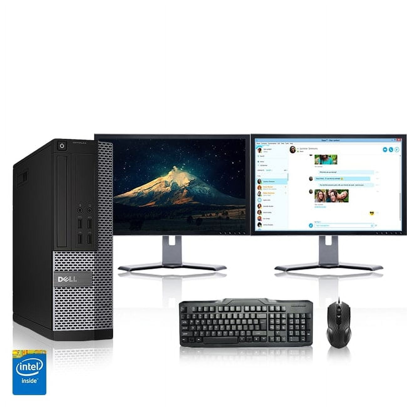 Dell Optiplex Desktop Computer 2.8 GHz Core i7 Tower PC, 4GB, 500GB HDD ...