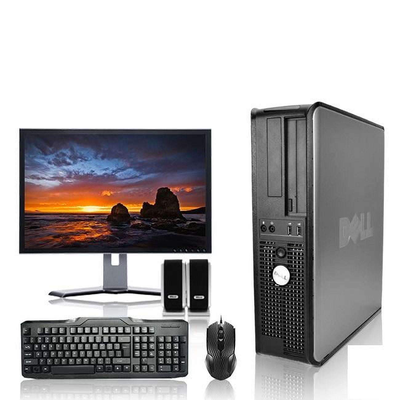 Dell Optiplex Desktop Computer 3.3 GHz Core 2 Duo Tower PC, 4GB RAM ...