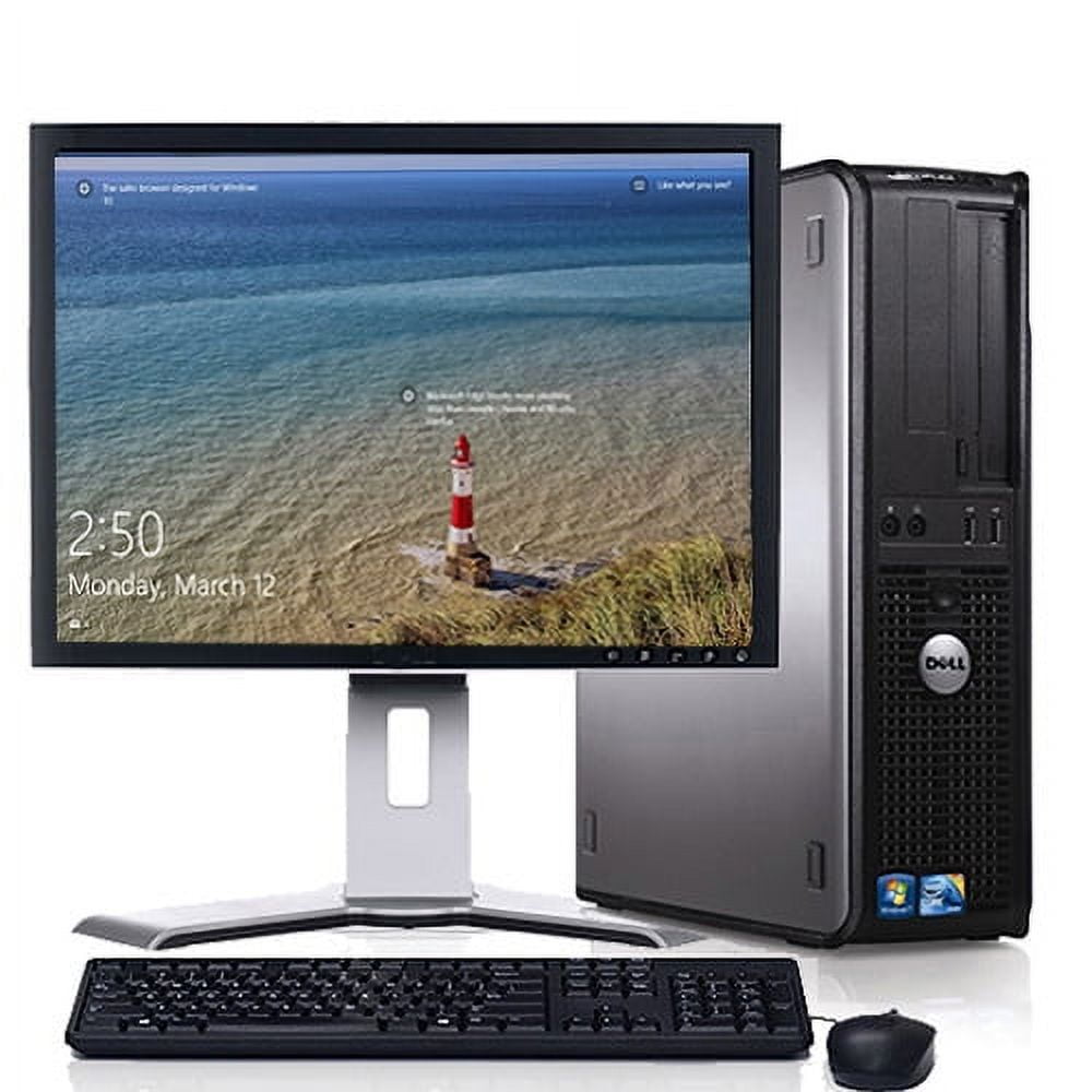 Dell Optiplex Desktop Computer Bundle with Intel Processor DVD Wifi 17 ...