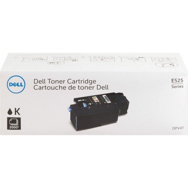 Dell Original Standard Yield Laser Toner Cartridge - Black - 1 Each ...