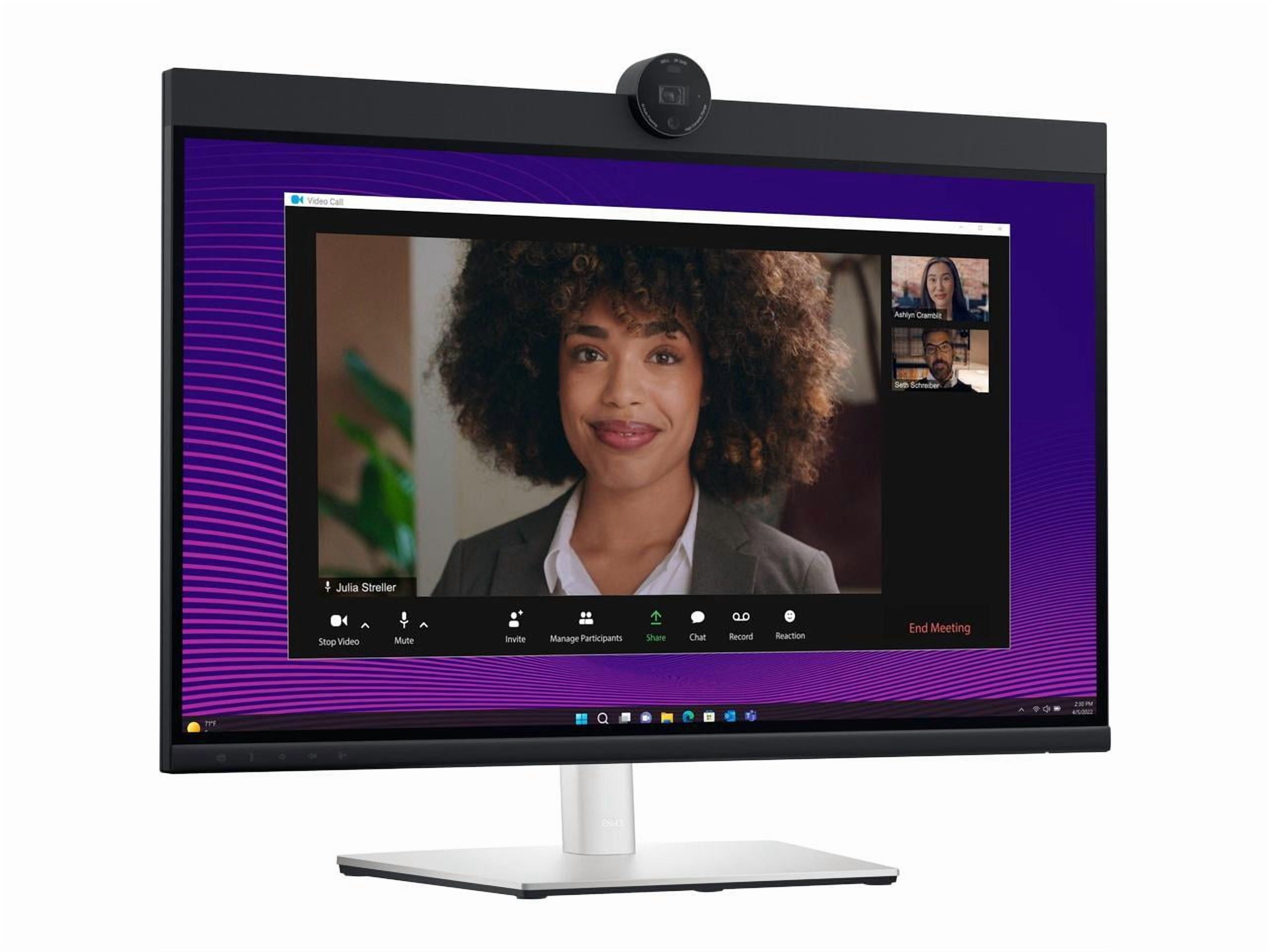 Dell P2724DEB 27" Class Webcam WQHD LED Monitor - 16:9 - Black, Silver ...