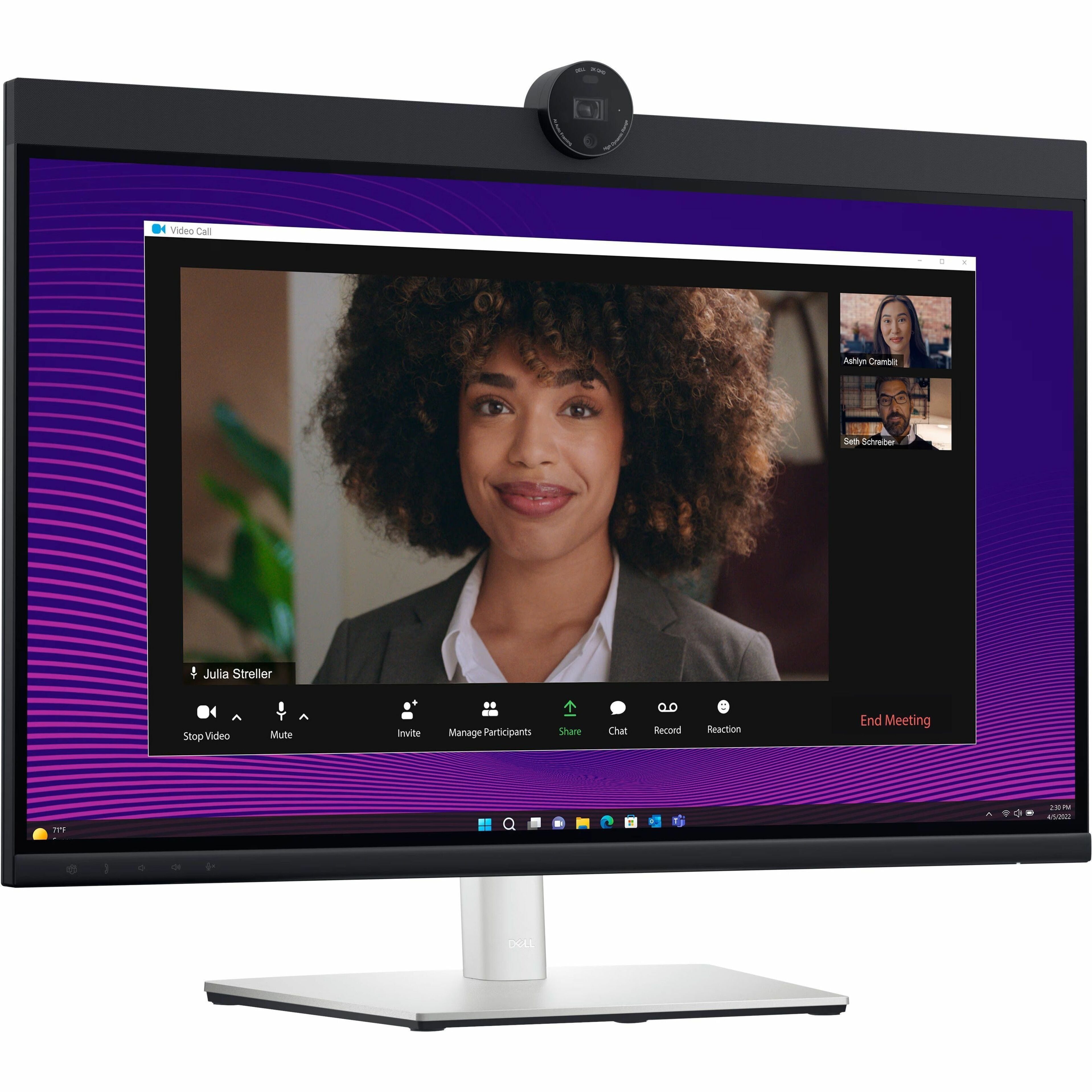 Dell P2724DEB 27" Class Webcam WQHD LED Monitor - 16:9 - 27" Viewable ...