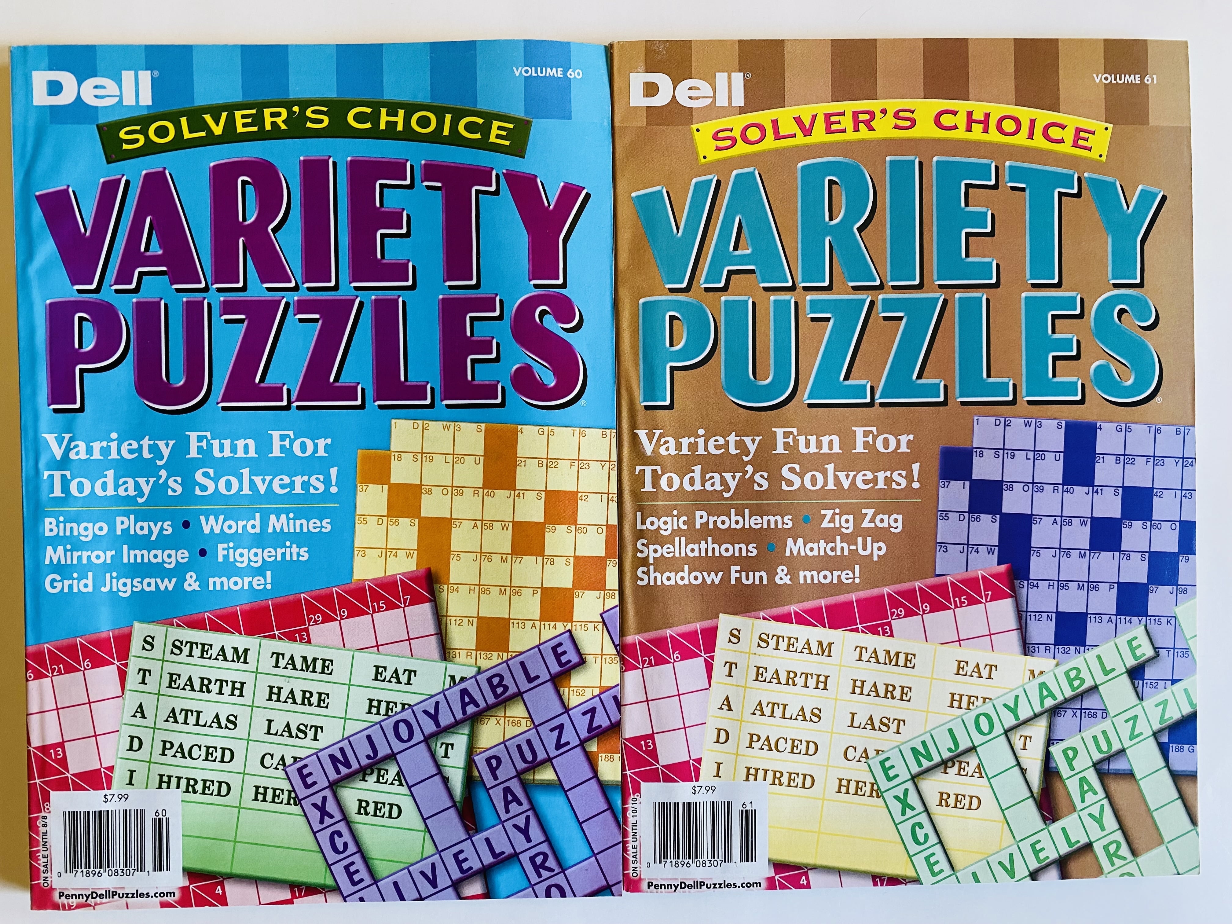 Dell Penny Press Solver's Choice Variety Jigsaw Puzzles - Walmart.com