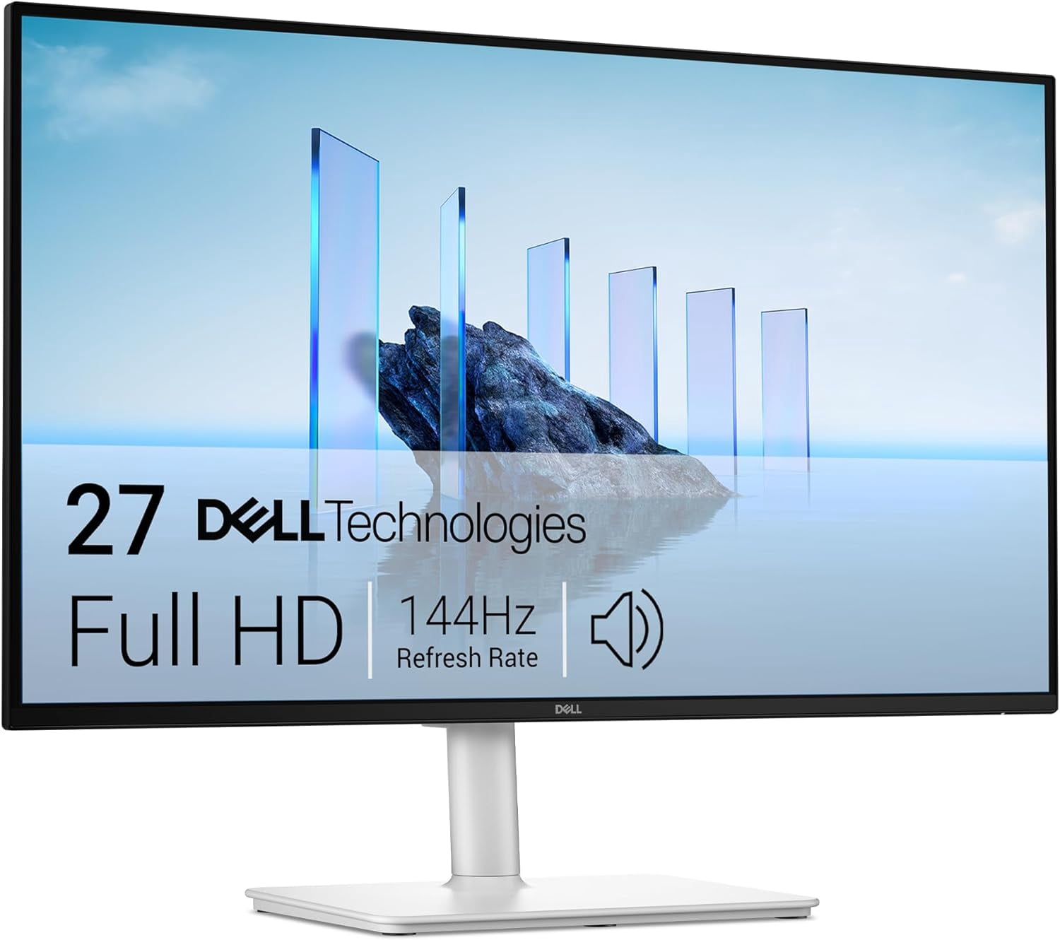 Dell Plus S2725HSM 27" Class Full HD LCD Monitor, 16:9, Ash White ...