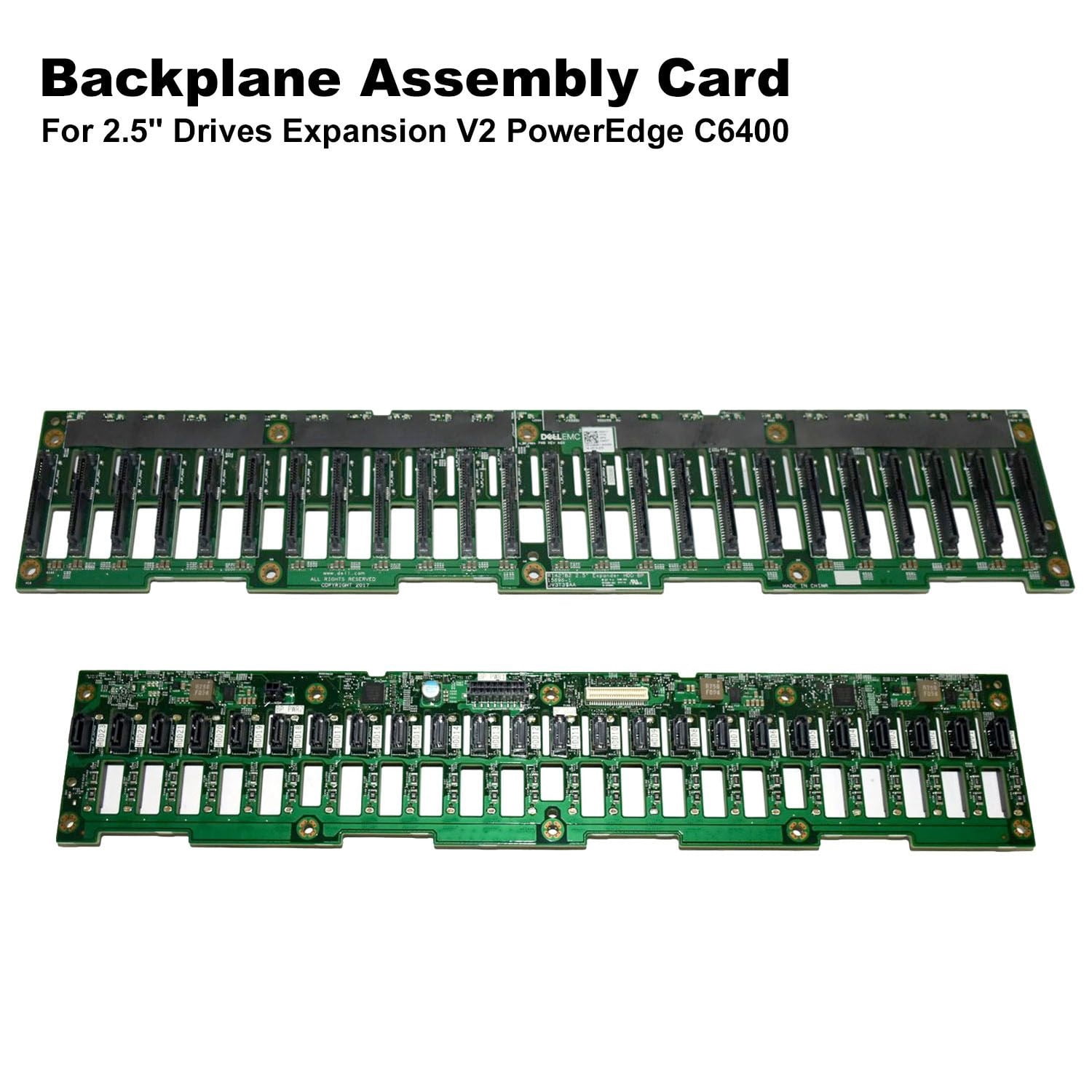 Dell PowerEdge C6400 24-Bay 2.5″ SFF Backplane Expansion Module – 39MK7 ...