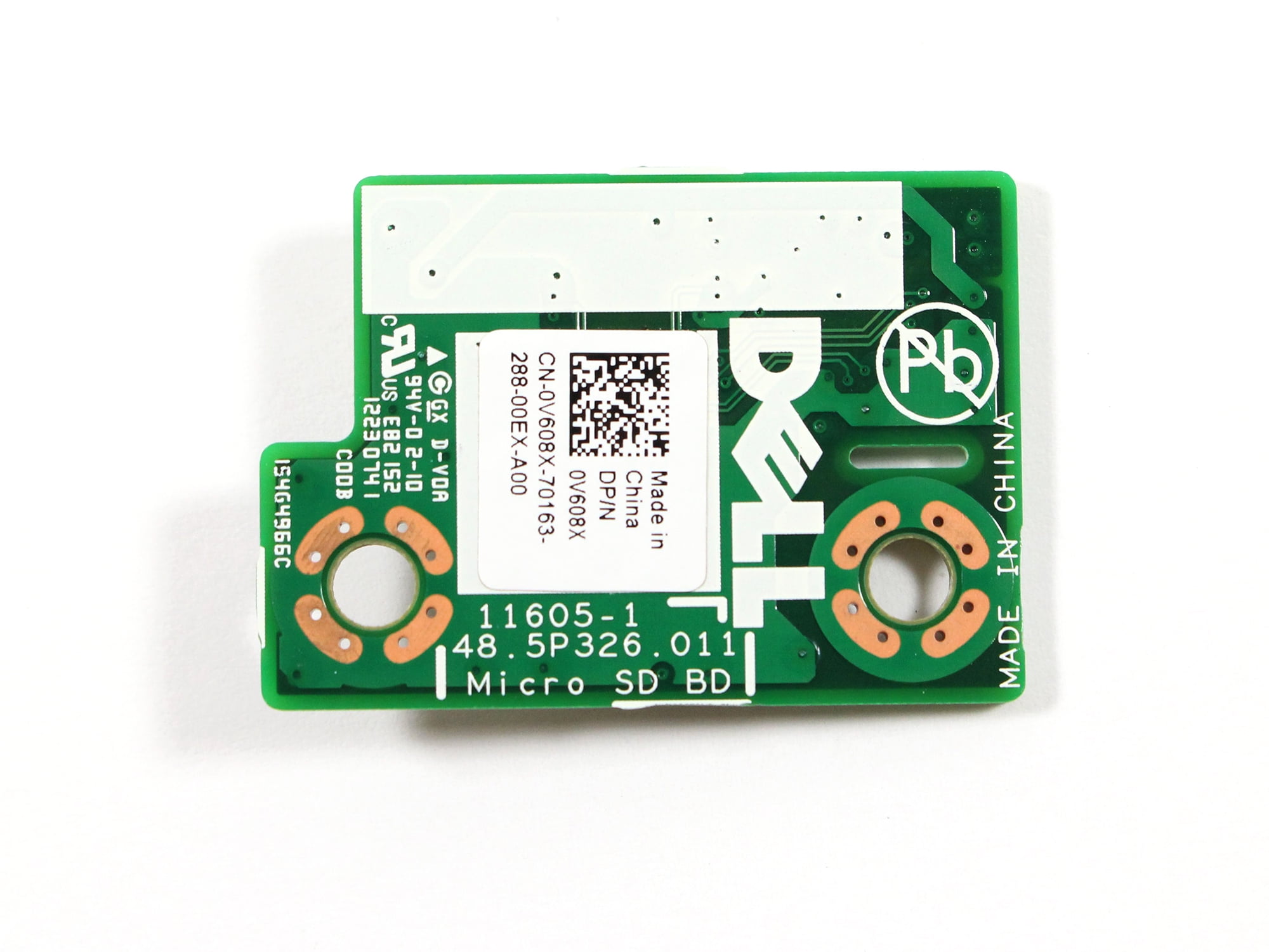 Dell PowerEdge C8000 SD Card Reader Board 1HJ05 V608X 0V608X CN-0V608X ...