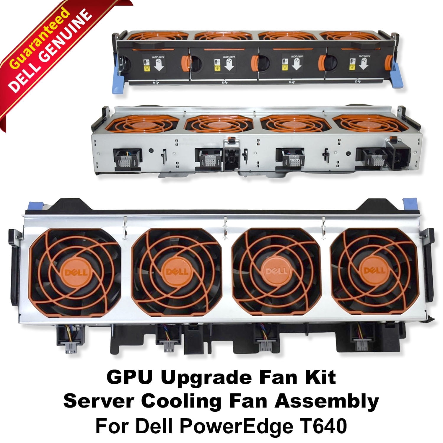Dell PowerEdge T640 Server GPU Cooling 12V 4-Fan Cage Assembly 6KK42 NR6CV - Walmart Business ...