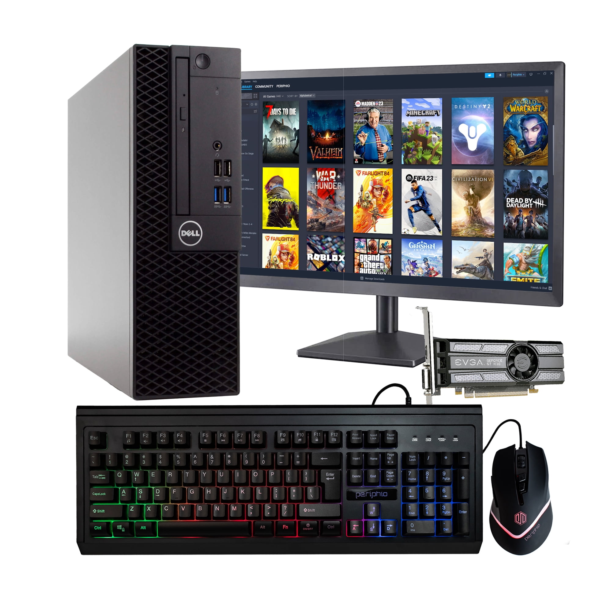 Dell Gaming Desktop Computer, Intel i5, 16GB RAM, 1TB SSD - Walmart.com