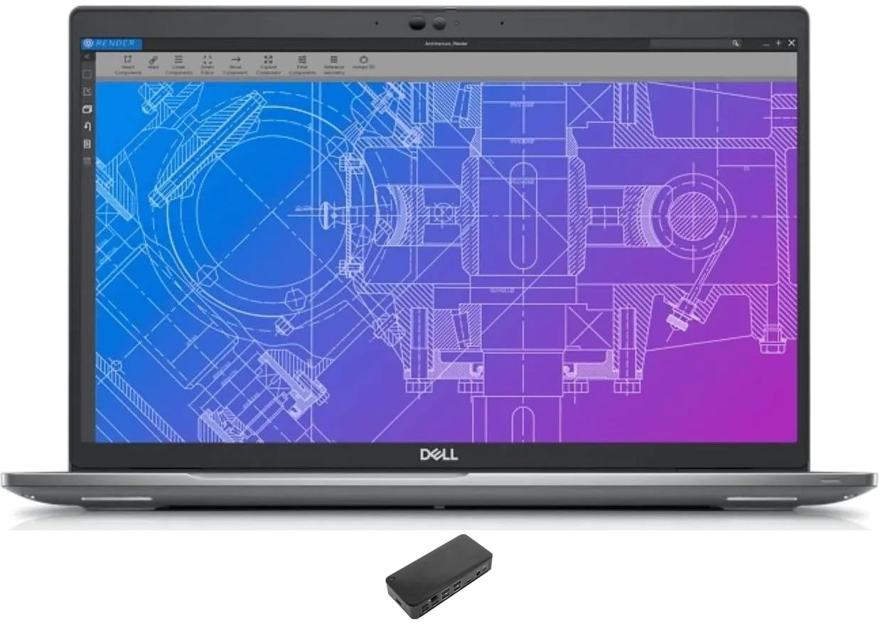 Dell Precision 3570 Home/Business Laptop (Intel i5-1235U 10-Core, 15 ...