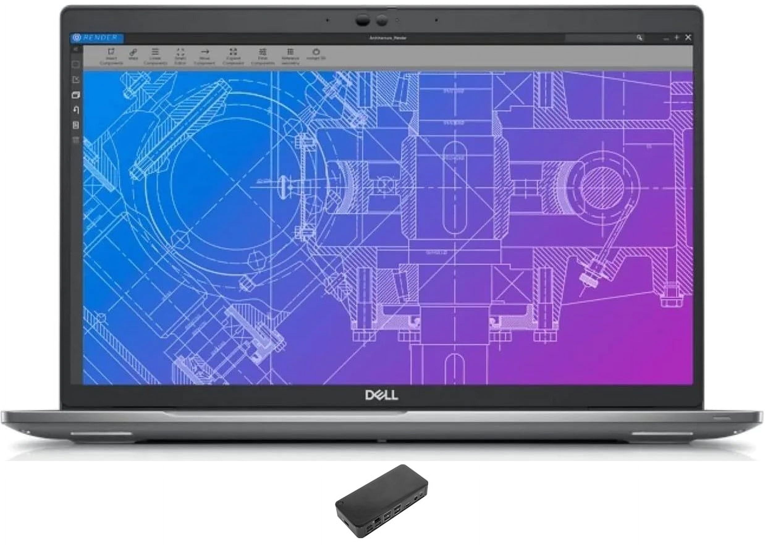 Dell Precision 3570 Home/Business Laptop (Intel i5-1235U 10-Core, 15 ...