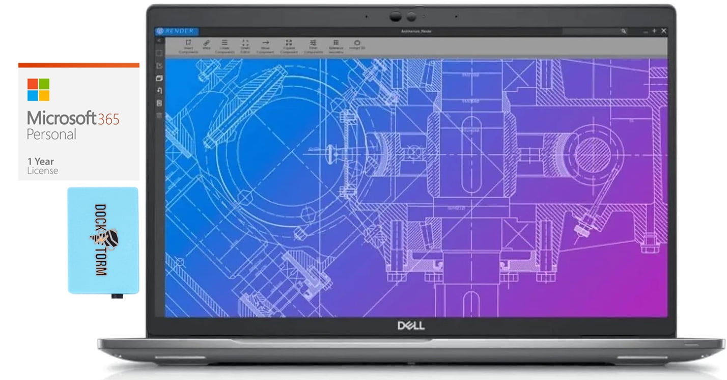 Dell Precision 3570 Home/Business Laptop (Intel i5-1235U 10-Core, 15 ...