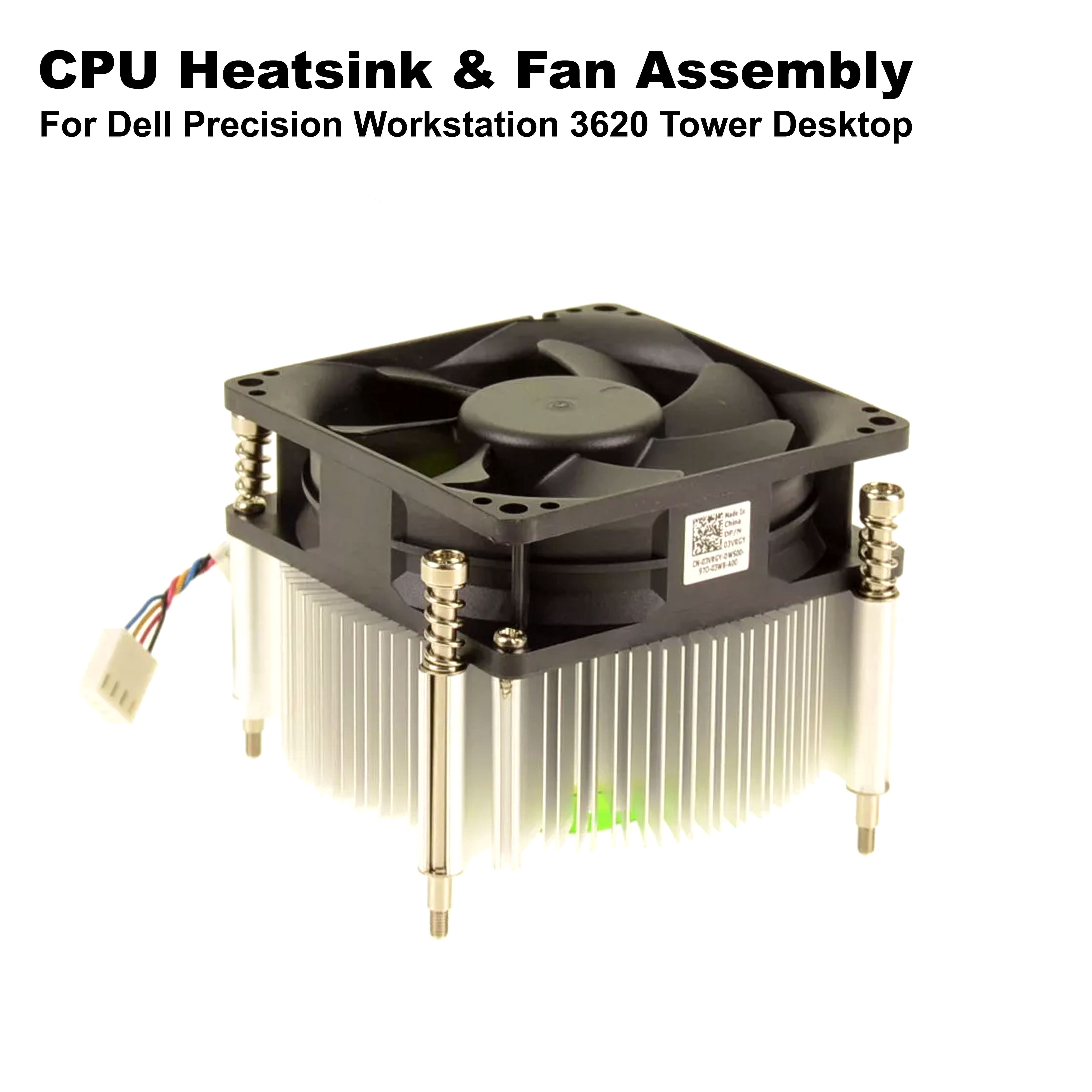 Dell Precision 3620 Tower Workstation CPU Heatsink Fan Assembly – 61M44 ...