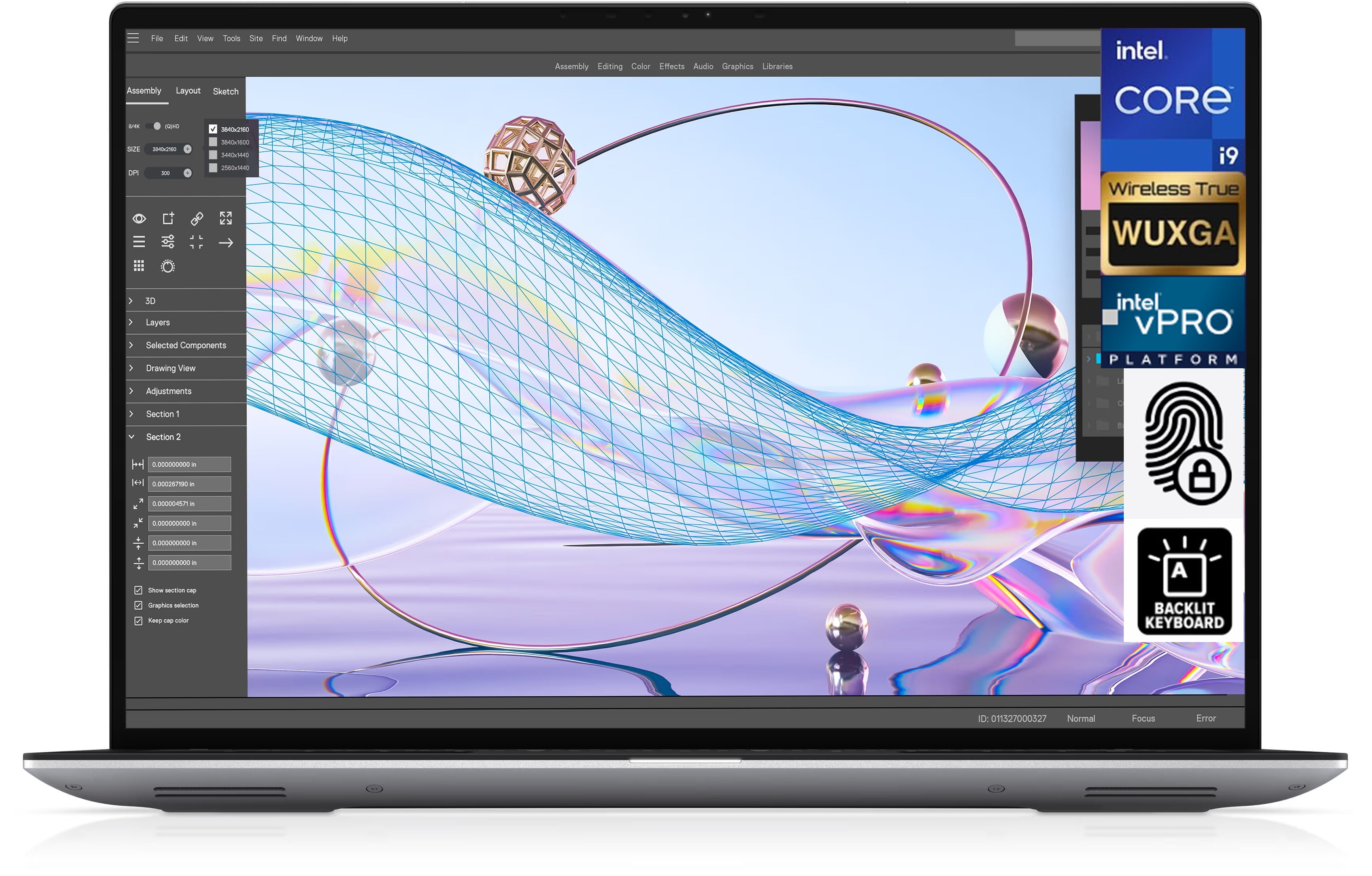 Dell Precision 5470 14.0in WUXGA Mobile Workstation (Intel i9-12900H ...