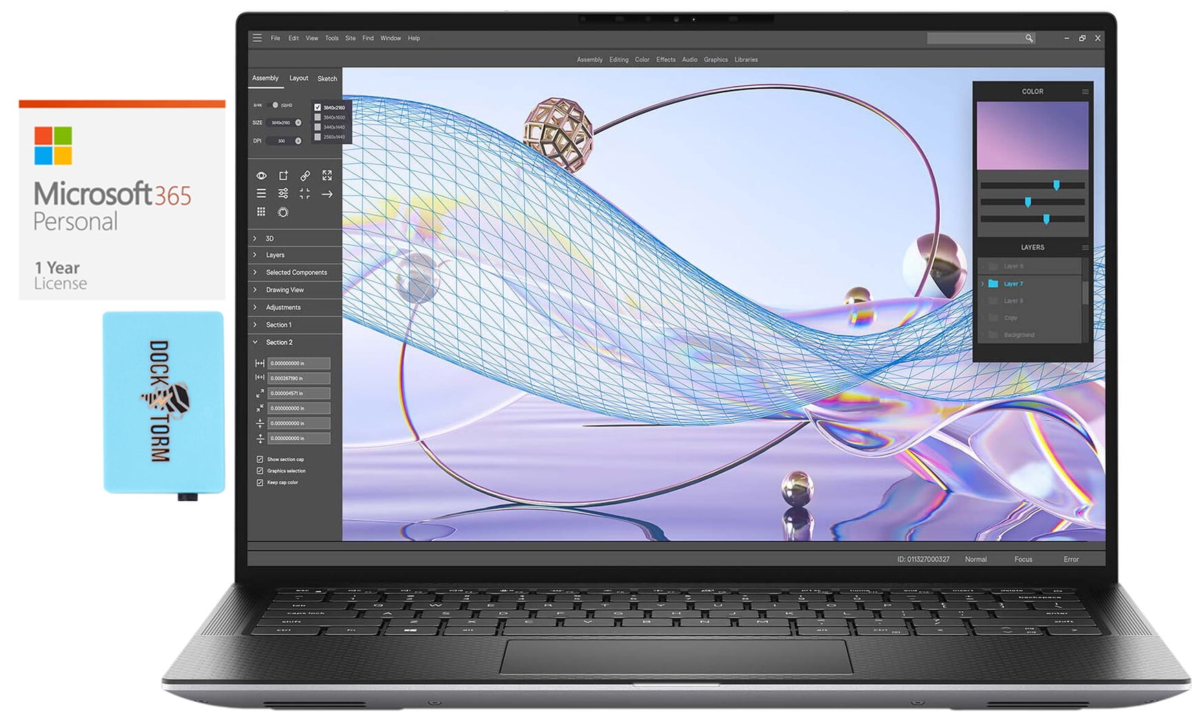Dell Precision 5470 Laptop, 14.0in, Intel i5, 12-Core, 256GB PCIe SSD ...