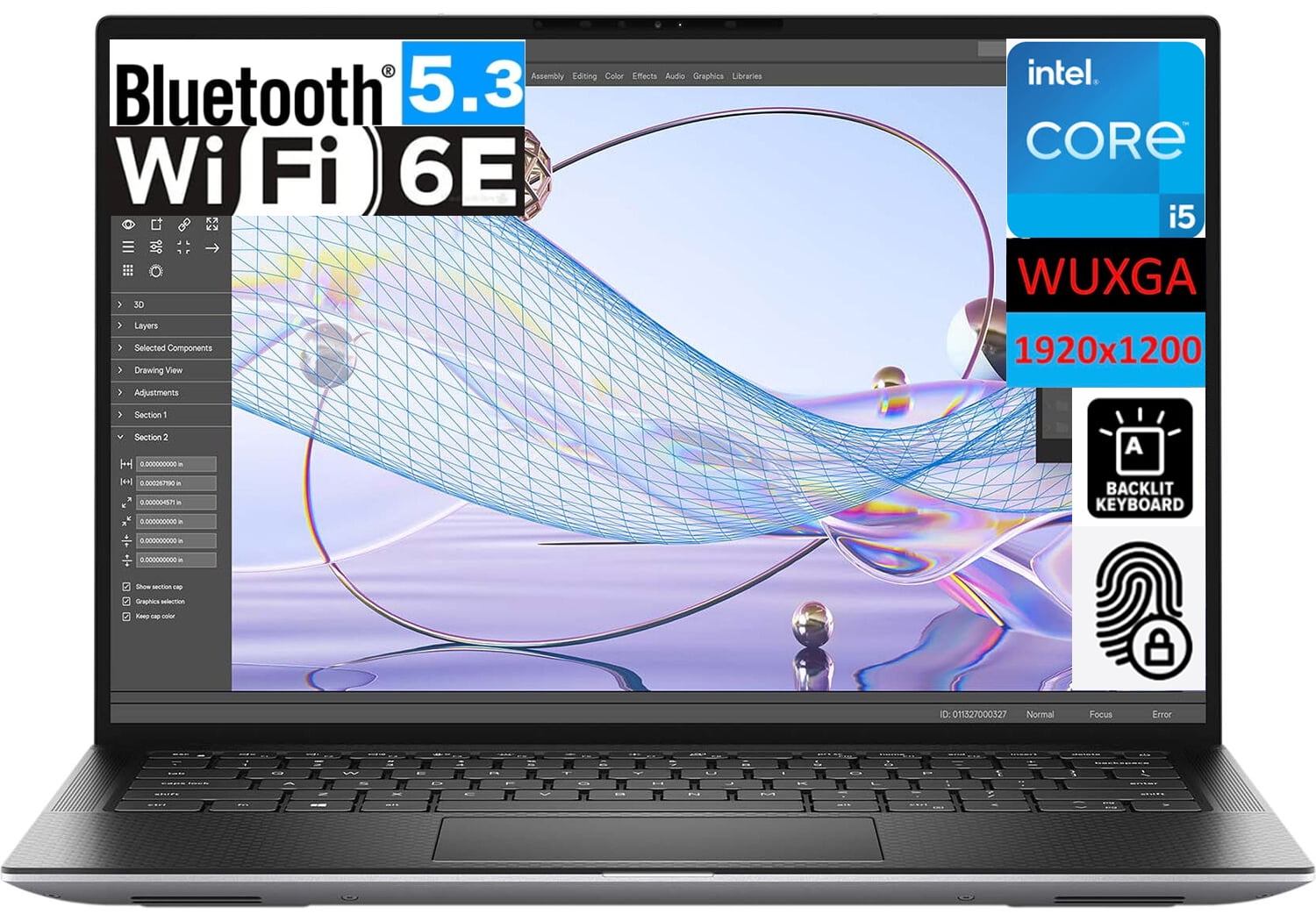 Dell Dell Precision 5470 Workstation Laptop (Intel i5-12500H 12-Core ...