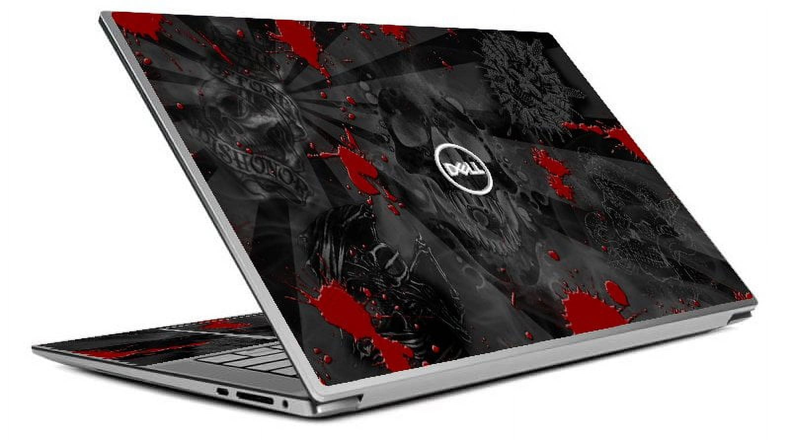 Dell Precision 5550 / 5560 BLACK SKULLS RED Laptop Skin - Walmart.com