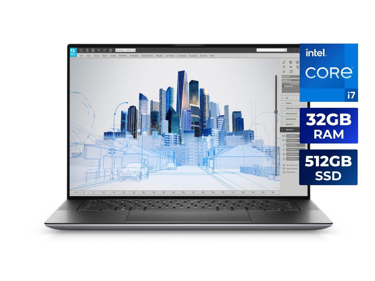 Dell Precision 5560 Workstation Laptop Intel Core i7-11850H 32GB Memory ...