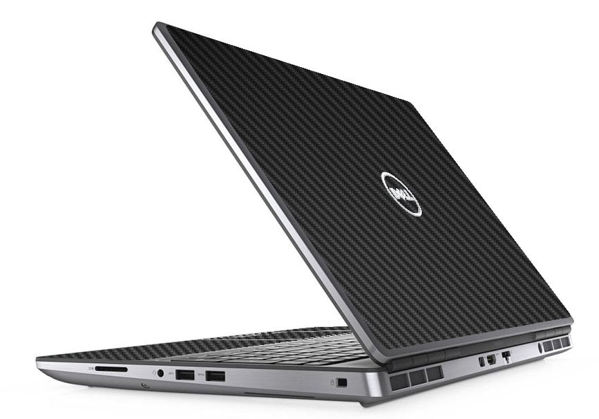 Dell Precision 7550 BLACK CARBON FIBER Laptop Skin - Walmart.com