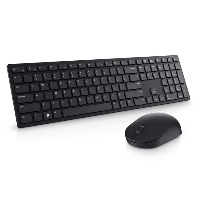Dell Pro KM5221WBKB-US Wireless Keyboard & Mouse Combo - Black ...