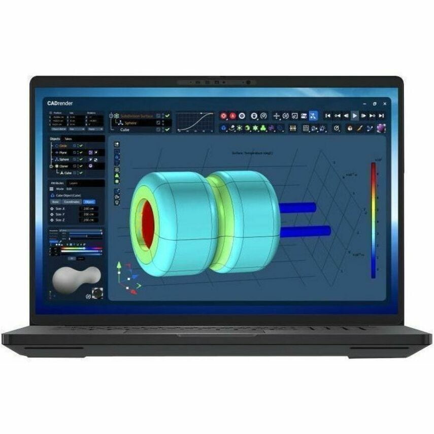 Dell Pro Max 18" Laptop, Intel Core Ultra 7 265HX, 1TB SSD, Windows 11 ...