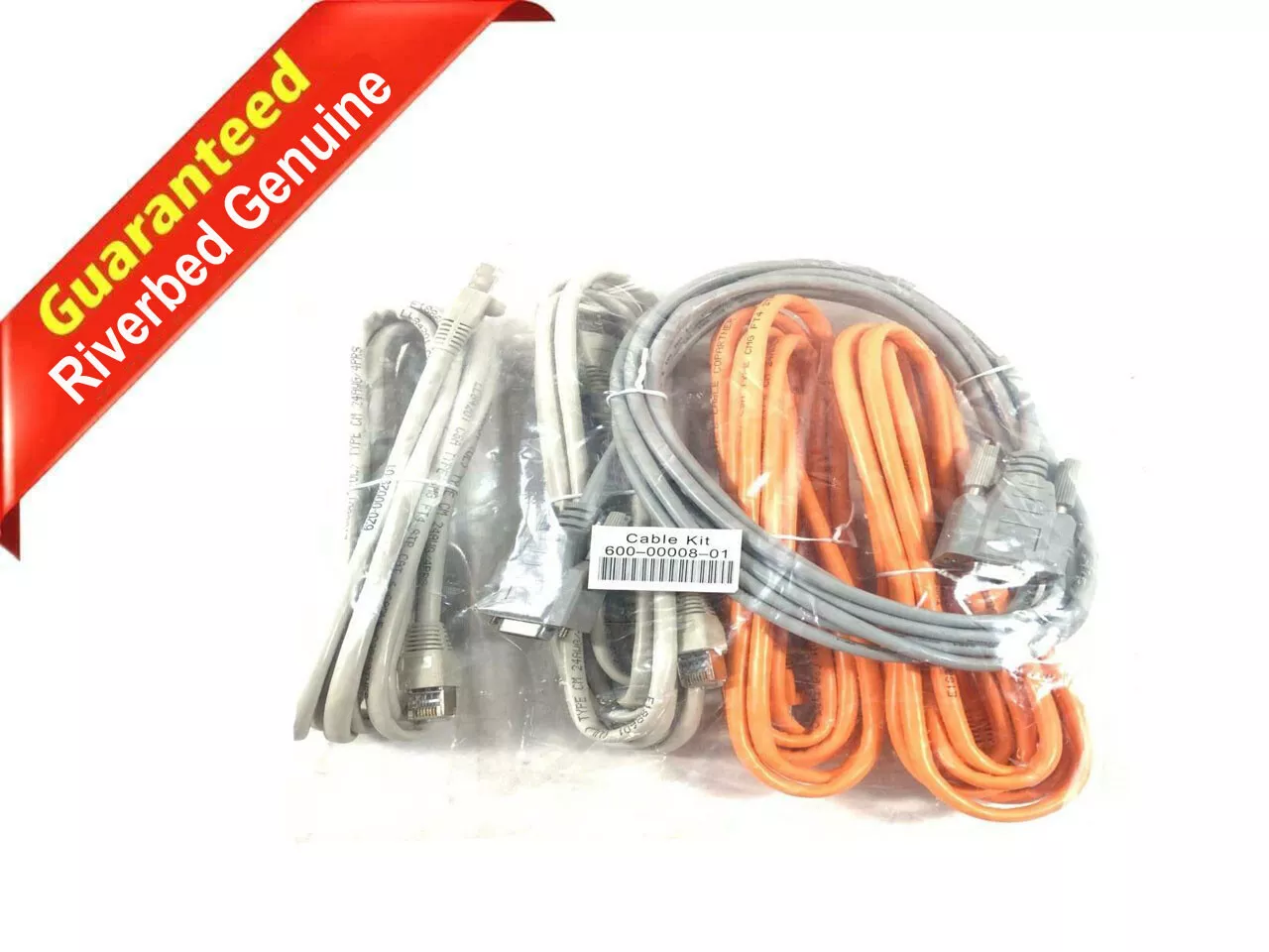 Dell Riverbed 600-00008-01 Orange/Gray Cable Kit Assembly XVG0W 0XVG0W ...