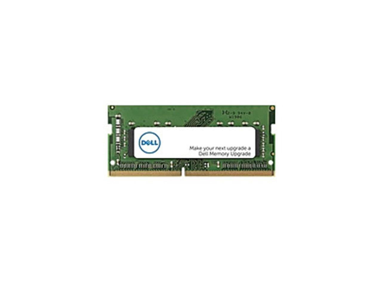 Dell 32GB Memory Upgrade, DDR4, 3200 MHz, SO-DIMM, ECC, 2Rx8, 1.2V ...