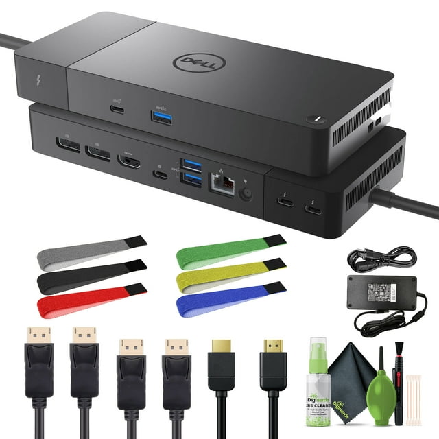 Dell Thunderbolt Dock WD22TB4, Dual Monitor Universal USB, Modular ...
