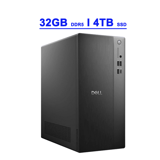 Dell Tower ECT1250 Premium Business Desktop Intel 10-core Ultra 5 225 ...