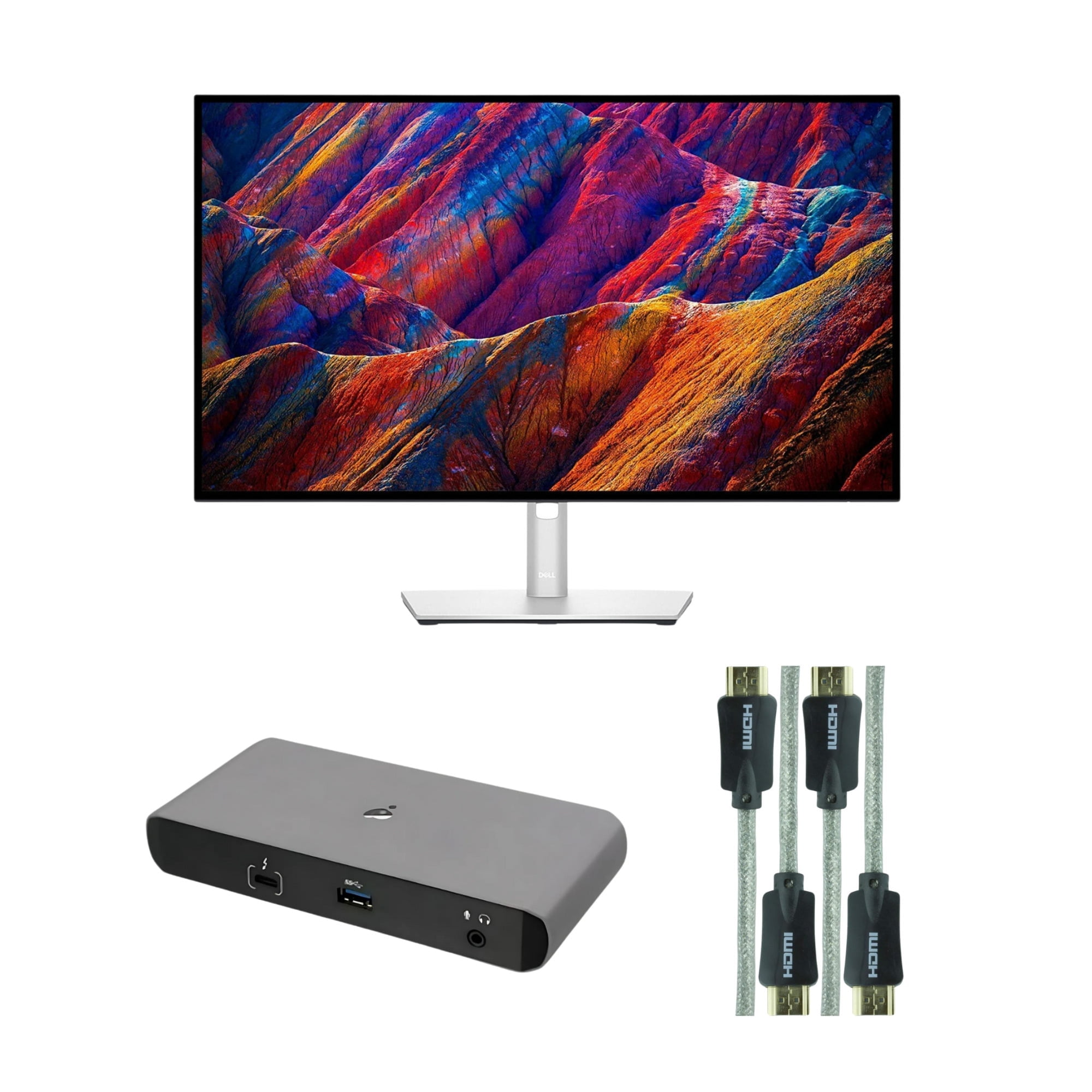 Dell U2723QE UltraSharp 27-Inch Monitor Bundle with Docking Station and ...
